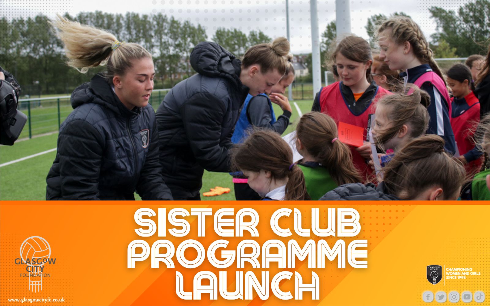 Glasgow City Foundation X GCFC - Launching sister club programme ...